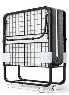 SKY-TOUCH Folding Bed With Memory Foam Mattress Portable Foldable Beds ...