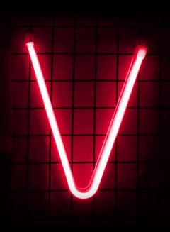 Salla LED Neon Flex Letter Light V 30x24cm UAE | Dubai, Abu Dhabi