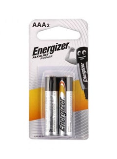 Energizer One Set (2-Pieces) AAA2 Battery Enegizer Alkaline Power 1.5V ...