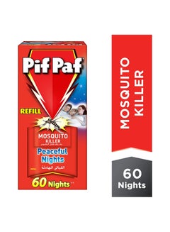 Pif Paf Pif Paf Mosquito And Fly Killer Liquid, Refill Pack For ...