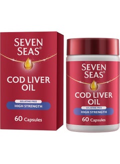 تسوق Seven Seas وOmega-3 Fish Oil Plus Cod Liver Oil With Vitamin D ...