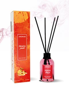 AROMAS Aromas Peach Punch Reed Diffuser, 110ml, Orange and Peach ...