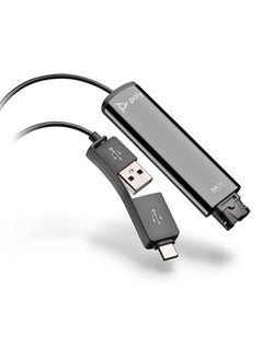 Plantronic DA75 USB-A/USB-C digital adapter - Works with Poly Call ...