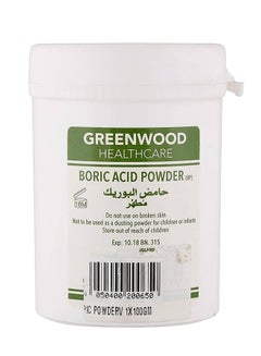 Greenwood Boric Acid Pow 100 Gm UAE | Dubai, Abu Dhabi