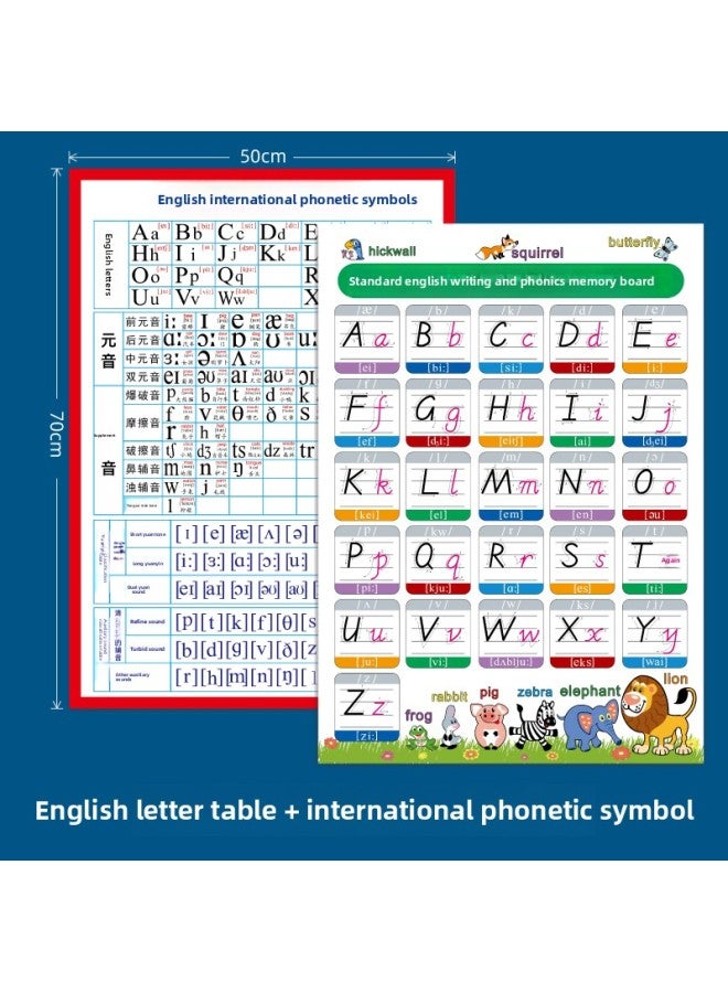 Generic Introduction To English 26 Letters Standard Size Book ...