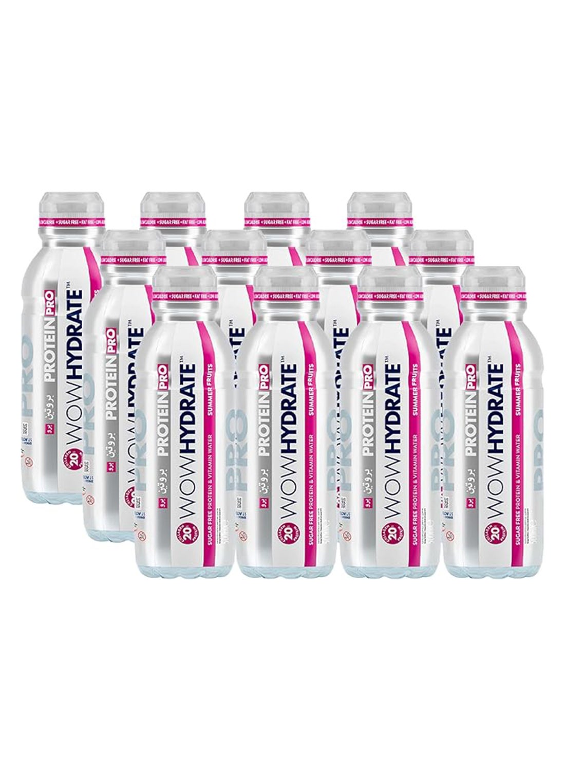 WOW Hydrate Protein Pro 20G Collagen Sugar-Free Low-Calorie Vitamin ...