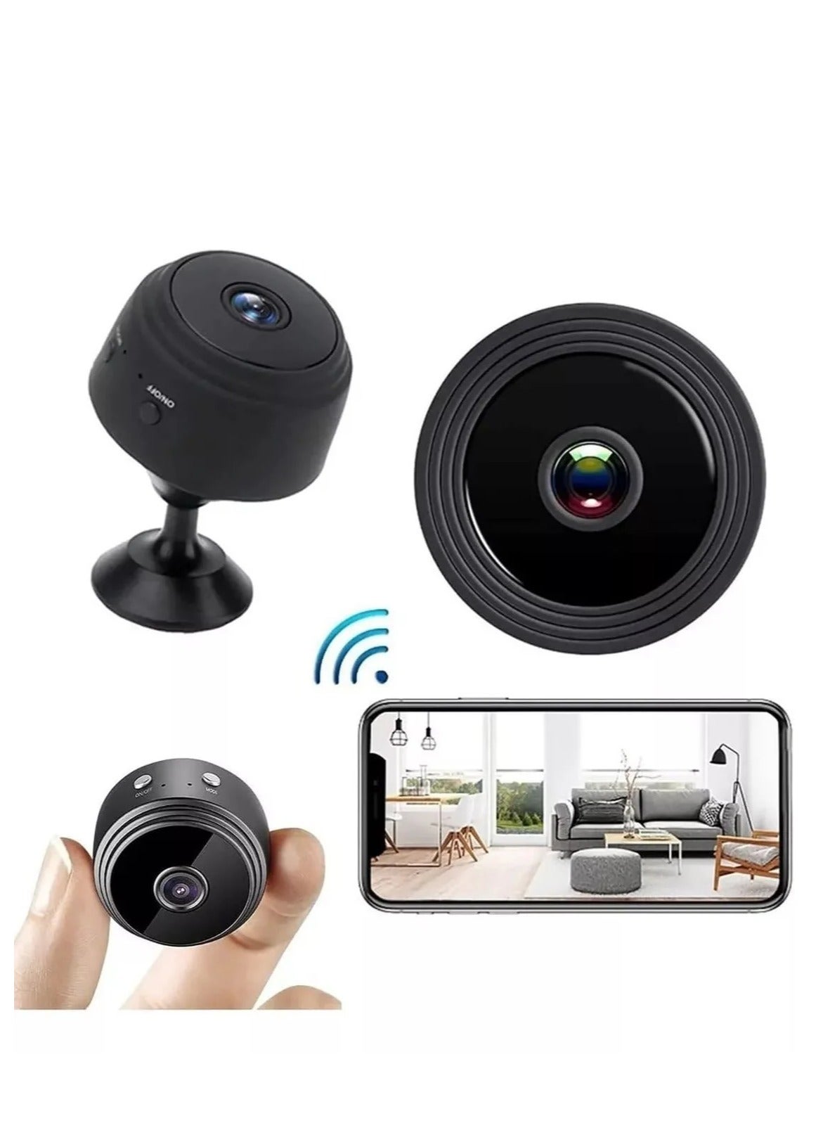 Generic 1080P Wireless Mini WiFi IR Night Vision Video Recorder Baby ...