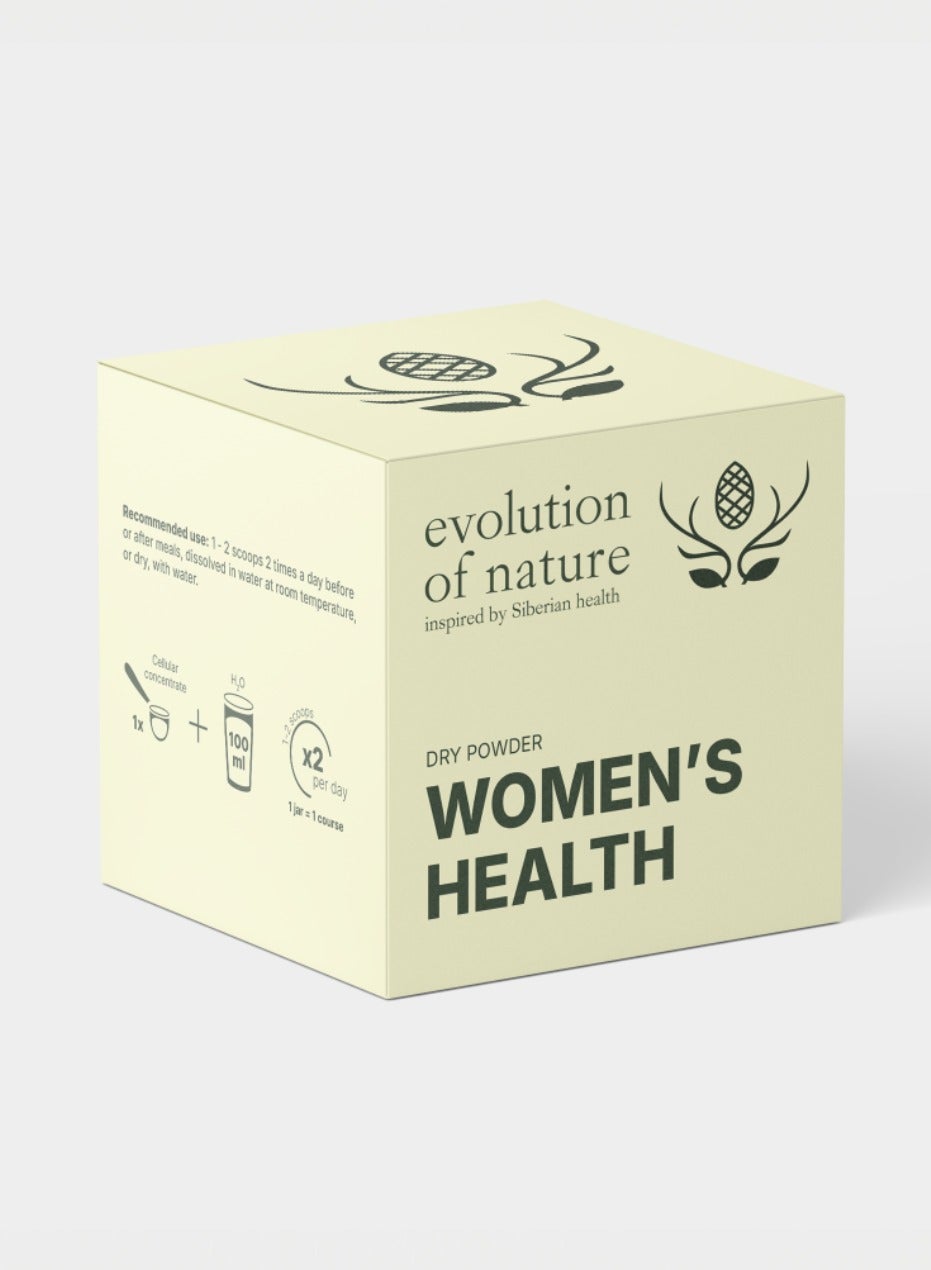 Evolution Of Nature Women's Health food supplements. Regulating the ...
