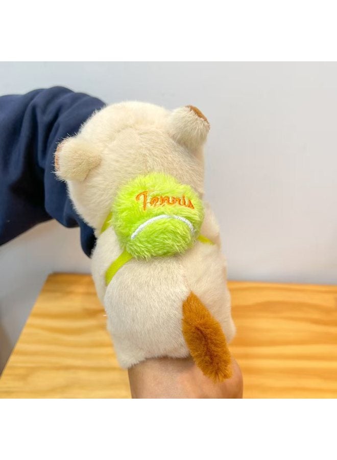 Generic Capybara Capibala Doll Doll Plush Toy Clap Circle Hand Puppet ...