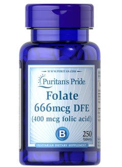 Puritan's Pride Folate Folic acid (400 mcg , 250 tablets ) UAE | Dubai ...