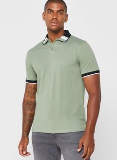 Seventy Five Contrast Collar Polo Shirt UAE | Dubai, Abu Dhabi