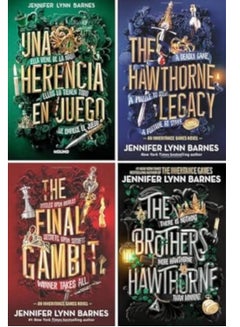 the Inheritance Games Series 4 Books Collection Set By Jennifer Lynn ...