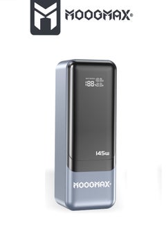 MOOGMAX 27,000mAh Portable power bank 145W, with a smart display, two ...