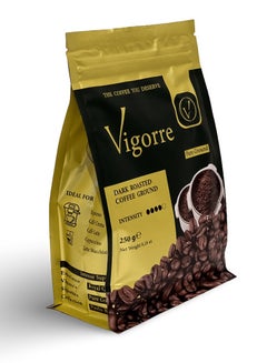 Vigorre Pure Ground Dark Roasted Ground Coffee 250g | Best Price UAE ...