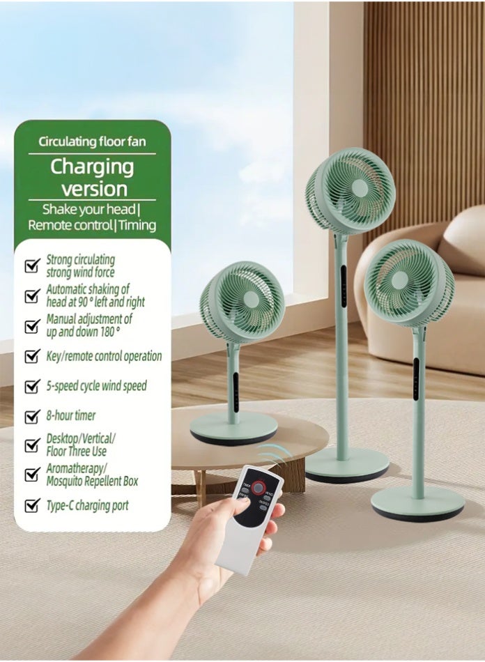 MODI Premium Standing Pedestal Fan with Remote | Ultra-Quiet & Powerful ...