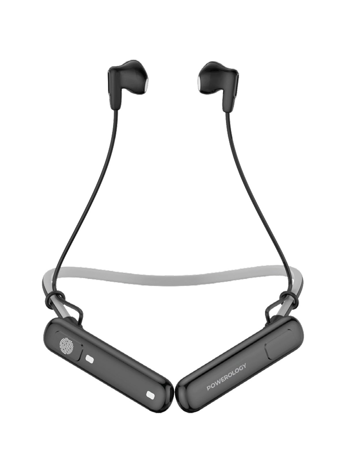 Powerology Voix ENC Wireless Neckband Earphones with Hi-Fi Sound and ...