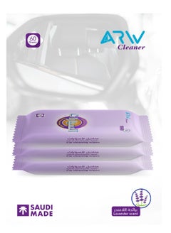 ARW Arw Car Wet Wipes (for cleaning and polishing interior surfaces ...