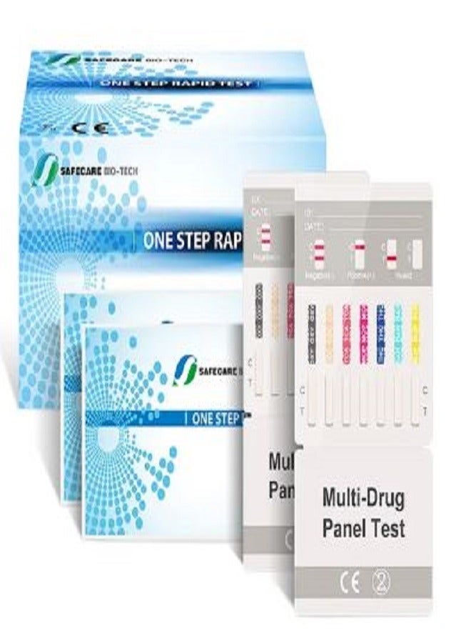 Safecare 6 in 1 Test kit for THC AMP MET PGB COC BZO Home Testing ...