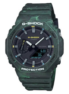 Generic Casio G-SHOCK Streamer Green Wrist Watch for Men GA-2100FR-3A ...