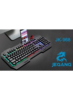 تسوق JEQANG وMechanical Feel JK-968 Keyboard And Optical Gaming Mouse Set Mechanical Keyboard ...
