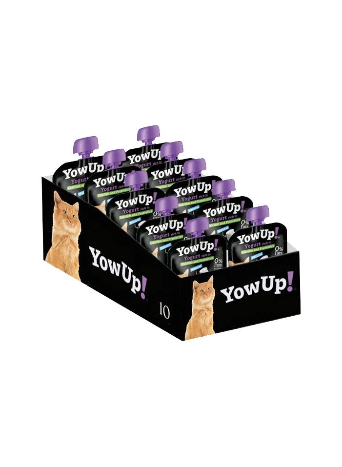 Yow Up Yow Up! Yogurt rich in Calcium and Prebiotics for Cats Box ...