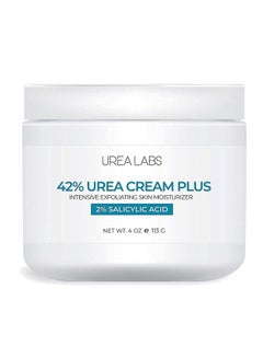 urea labs 42% Urea Cream Plus W 2% Salicylic Acid 4 Oz Highest Potency ...