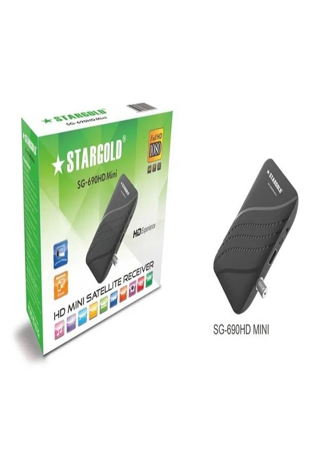 Stargold Stargold Hd Mini Receiver Sg-690 Hd Mini | Best Price UAE | Dubai, Abu Dhabi