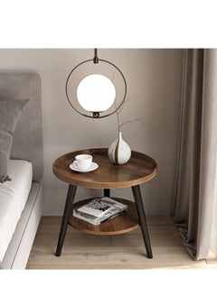 تسوق EqiEch وSimple & Modern 2-layer Round Coffee Table For Living Room ...