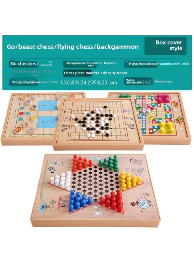 Generic Checkers Flight Chess Gobang Colosseum Chess Board Games ...