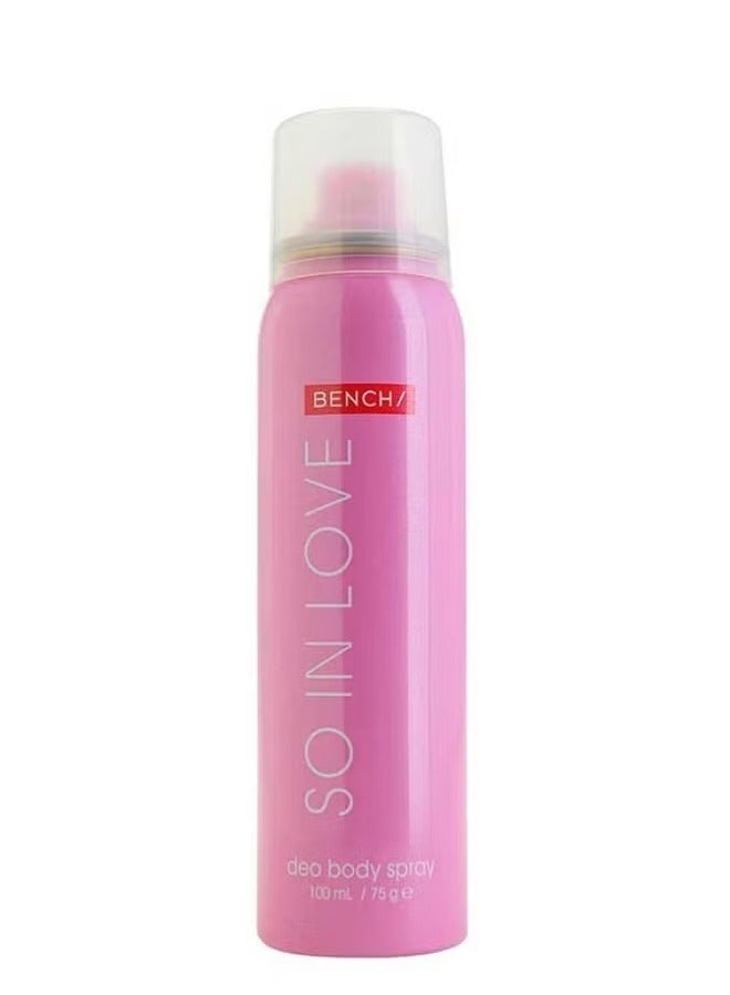 Bench BENCH SO IN LOVE deo body spray 100 ml | Best Price KSA | Riyadh ...