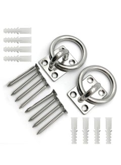 Excefore 2 Pack Ceiling Hook, 304 Stainless Steel Wall Mount Hook ...