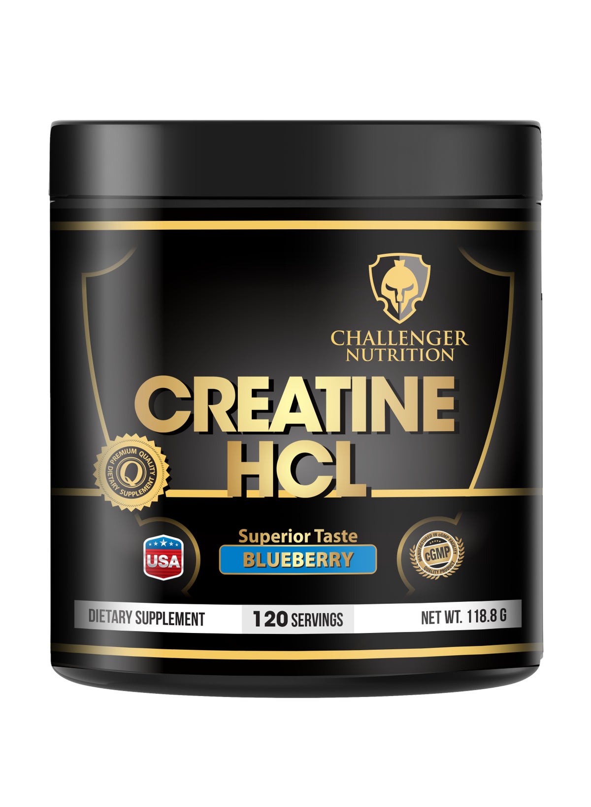 CHALLENGER NUTRITION Creatine HCL BlueBerry , 120 Servings 118.8 gm ...