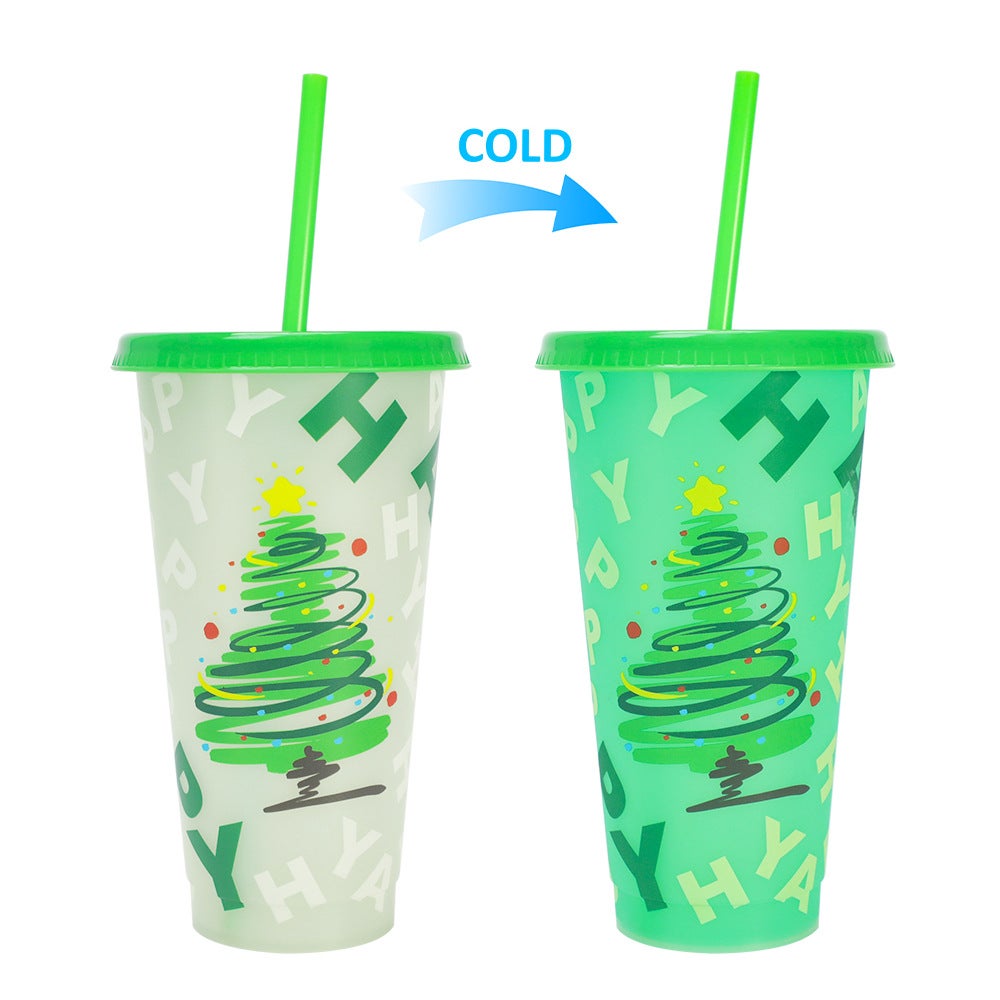 Generic 2026 New Valentine'S Day Color-Changing Cup Pp Coffee Plastic ...