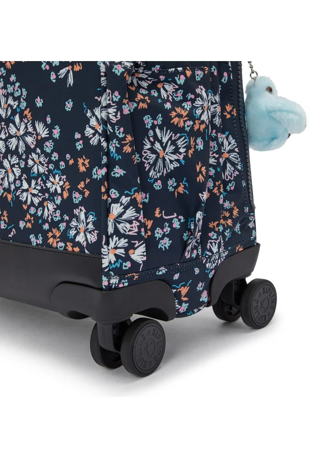 kipling New Storia Flower Field Large Wheeled Bag | Best Price UAE