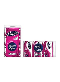 Papia Silky Softness- 2 Ply - 700 Tissues - 3 Pieces Egypt | Cairo, Giza