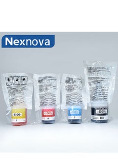 NexNova Ink BTD60 BT5000 for Brother Pack of 4 Black Cyan Magenta ...