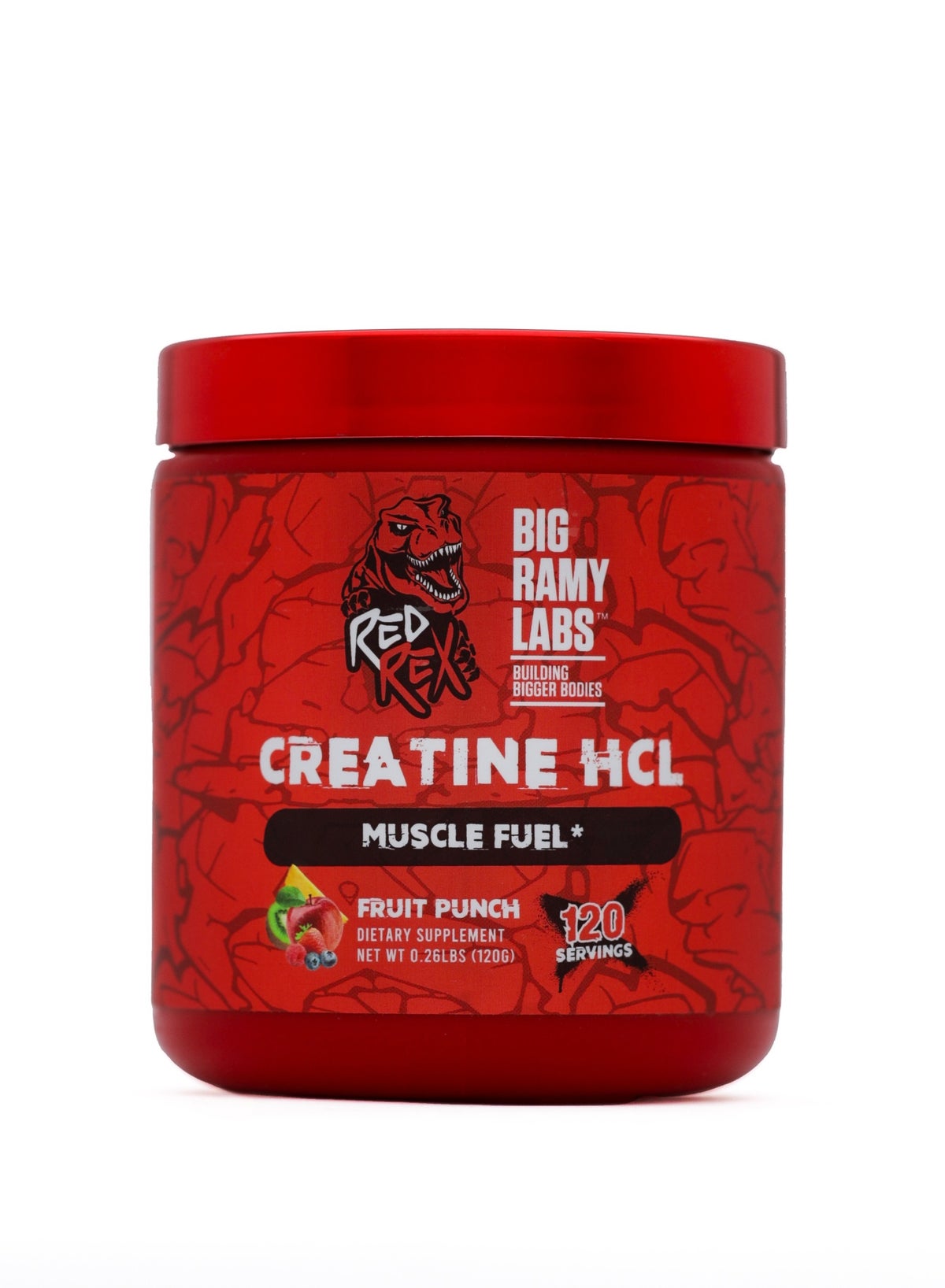 RED REX REDREX- CREATINE HCL - FRUIT PUNCH - 120gm | Best Price Egypt | Cairo, Giza