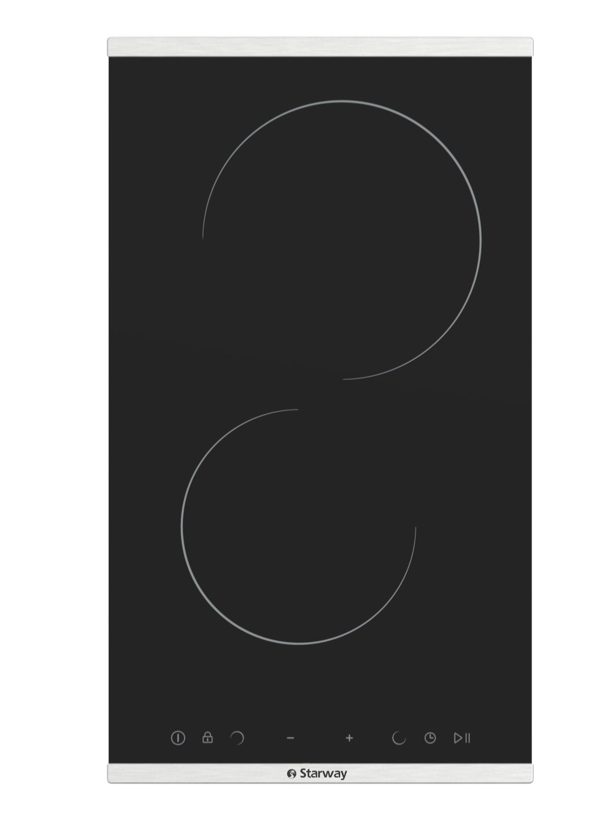 Starway Starway 2 Burners Ceramic 30x51cm Built in Cooker, Heavy Duty ...