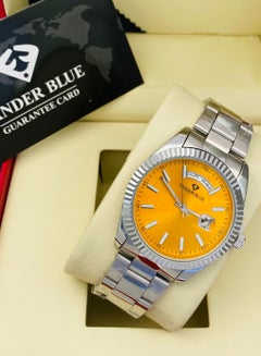 FANDER BLUE Vanderbilt watch, steel, Rolex design, date and day in ...