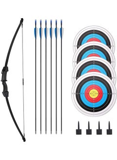 YelaJoy Kids Bow and Arrow Set, Upgraded Wear-Resistant Youth Bow and ...