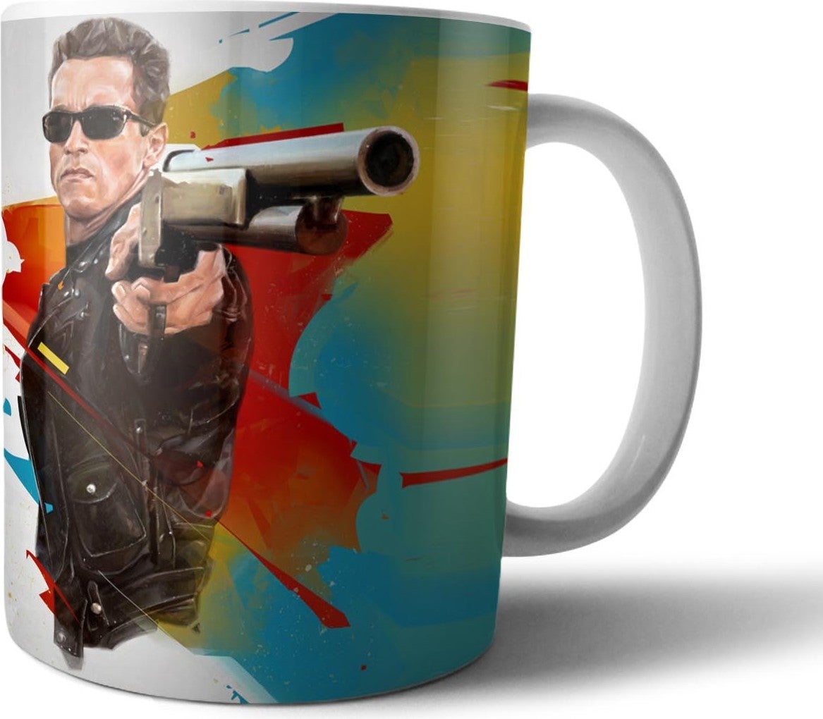 Pixxa Terminator Arnold Schwarzenegger Mug Glass Model 1 | Best Price ...