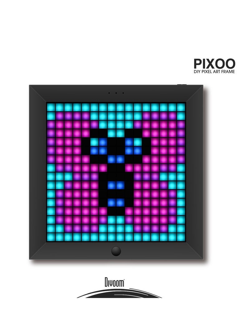 Divoom Divoom Pixoo Pixel Photo Frame Black | Best Price KSA | Riyadh ...
