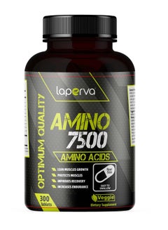 Laperva Laperva Amino Tablets - 7500mg, 300 Tablets - Lean Muscle ...