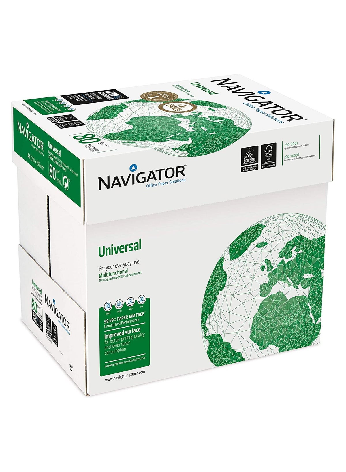 Navigator NAVIGATOR UNIVERSAL - Printer Copy Paper, Size A4, 80GSM ...
