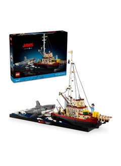 LEGO LEGO Ideas Jaws Building Set, Diorama Model Kit for Adults to ...