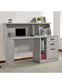 DANUBE HOME Neptune Study Desk Computer Table Office Desk Workstation ...