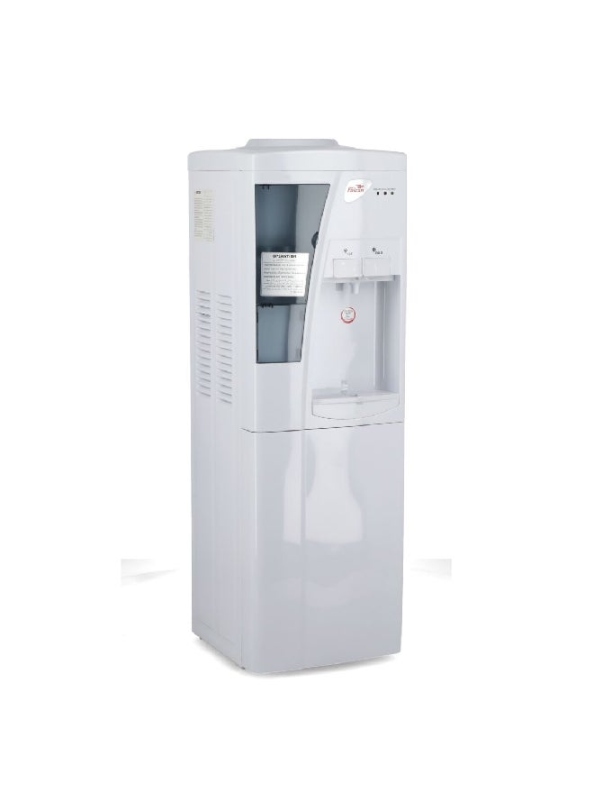 Falcon Floor Standing Loading Water Dispenser White 96 x 32.5 x 31.2 cm ...