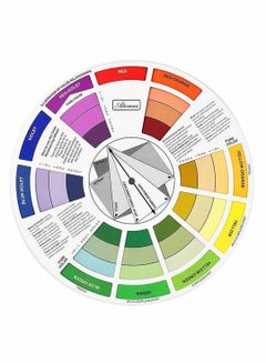 Generic Creative Color Wheel Paint Mixing Learning Guide Art Class ...