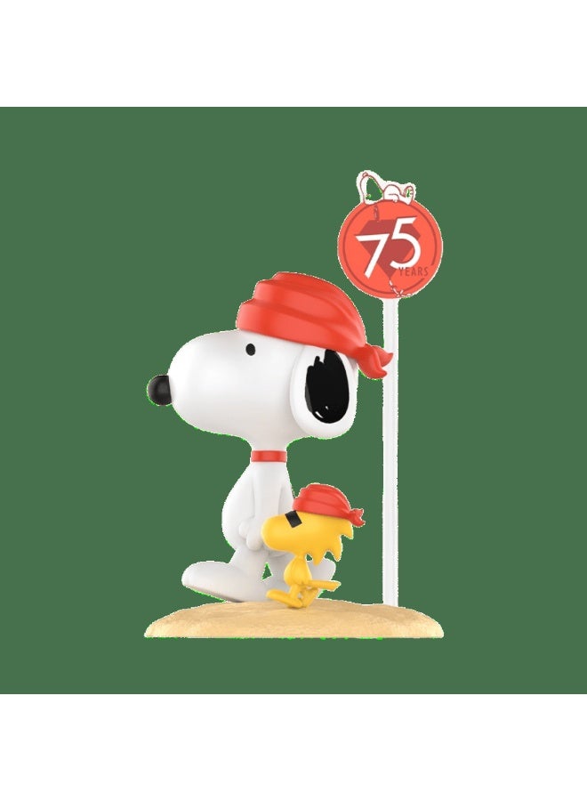POP MART Peanuts 75Th Anniversary | Snoopy Comic Life Series Figures By ...