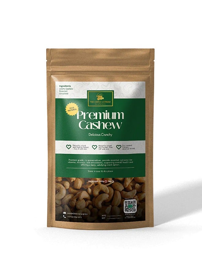 The Caphe Vietnam Premium Cashew Nuts - 1 KG | Roasted Cashew ...